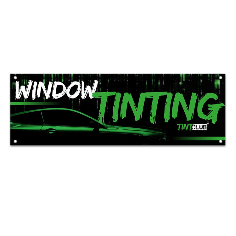 Tint Club Window Tinting Banner