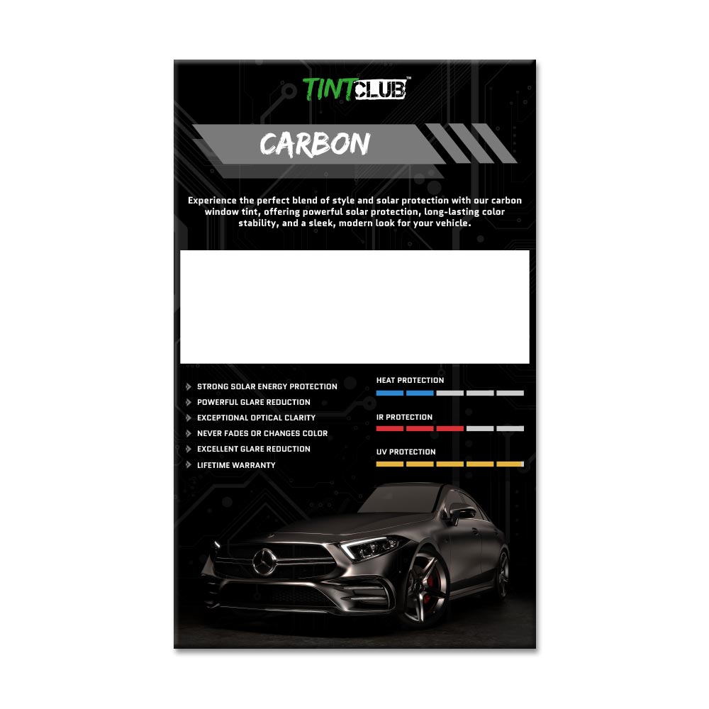 Tint Club Display Boards