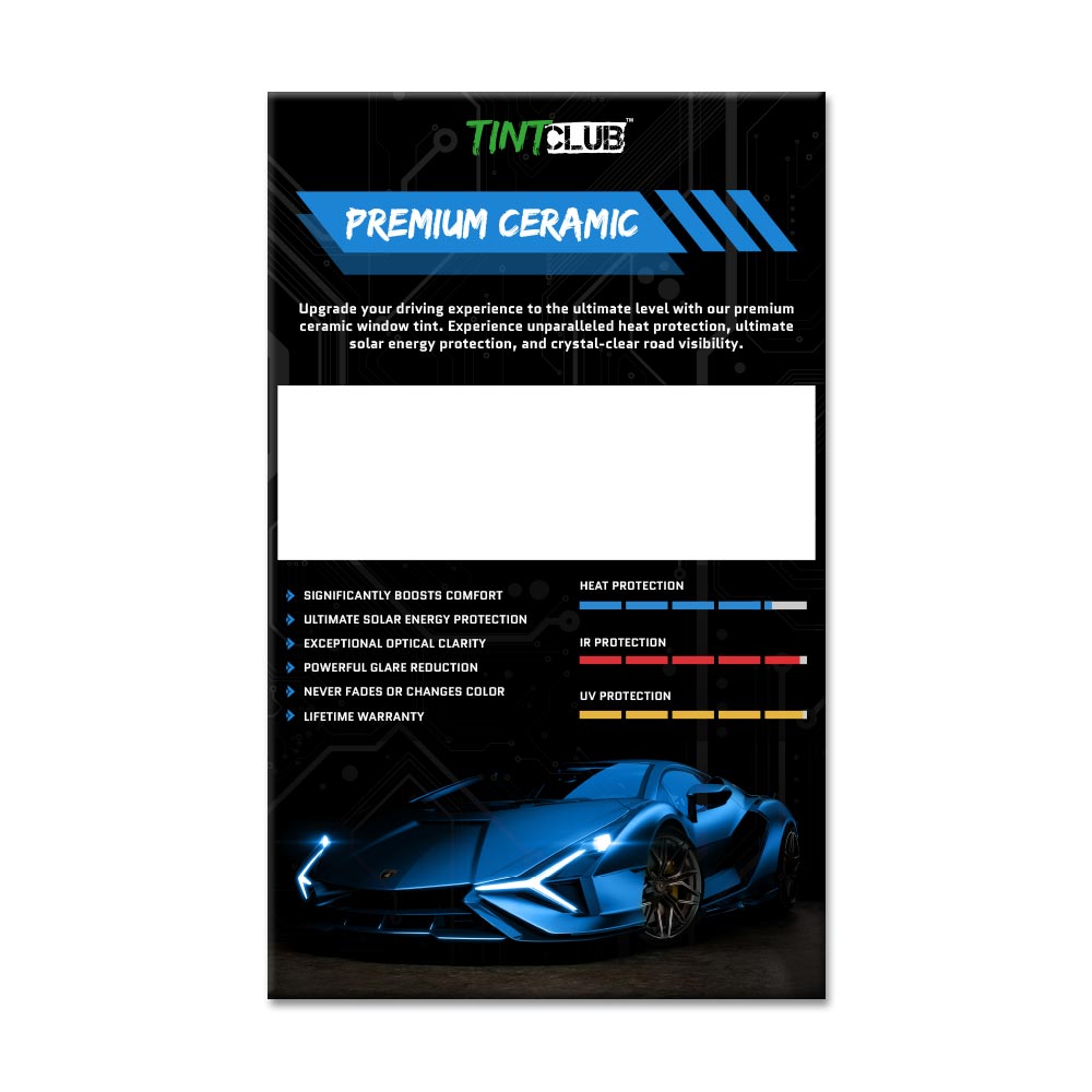 Tint Club Display Boards